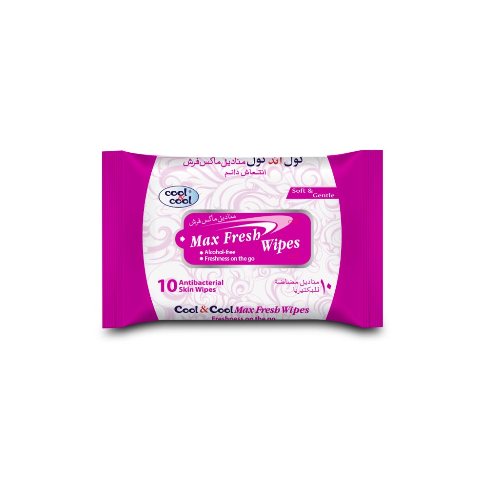 Max Fresh Wipes 10's