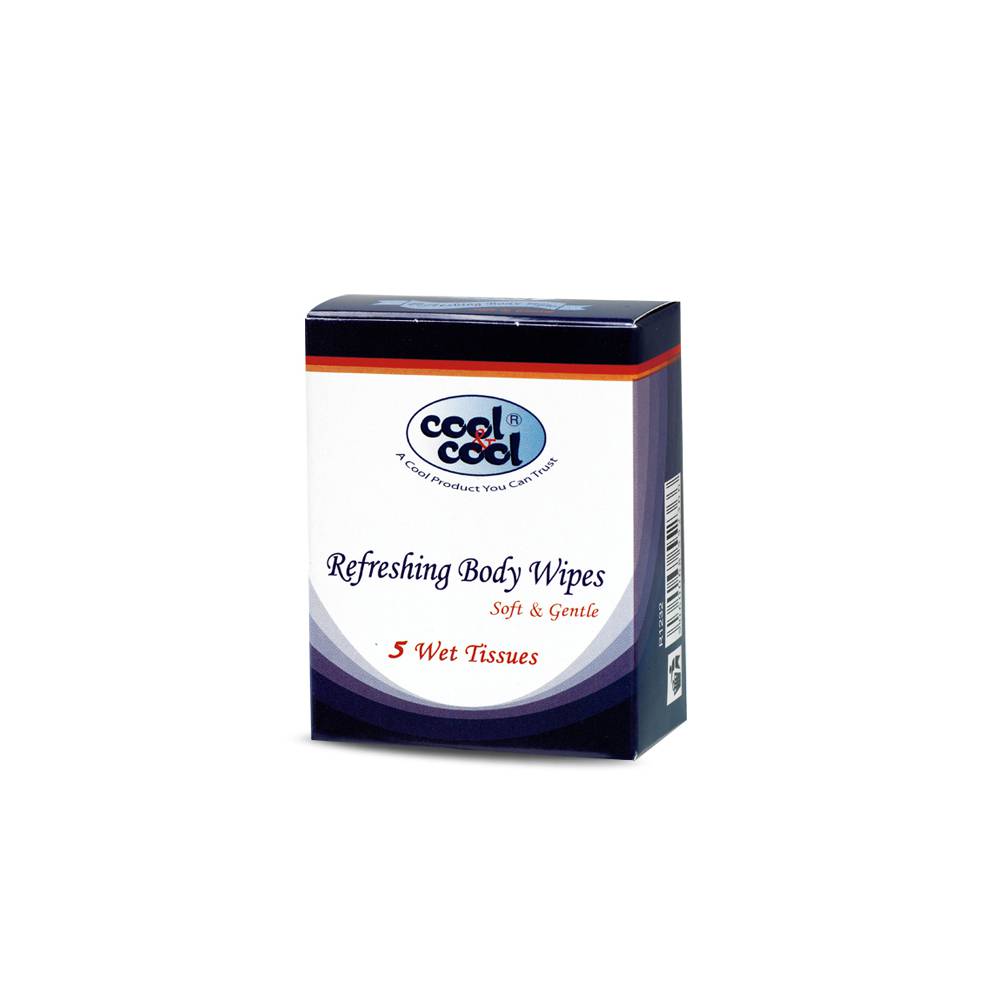 Refreshing Body Wipes 5’s